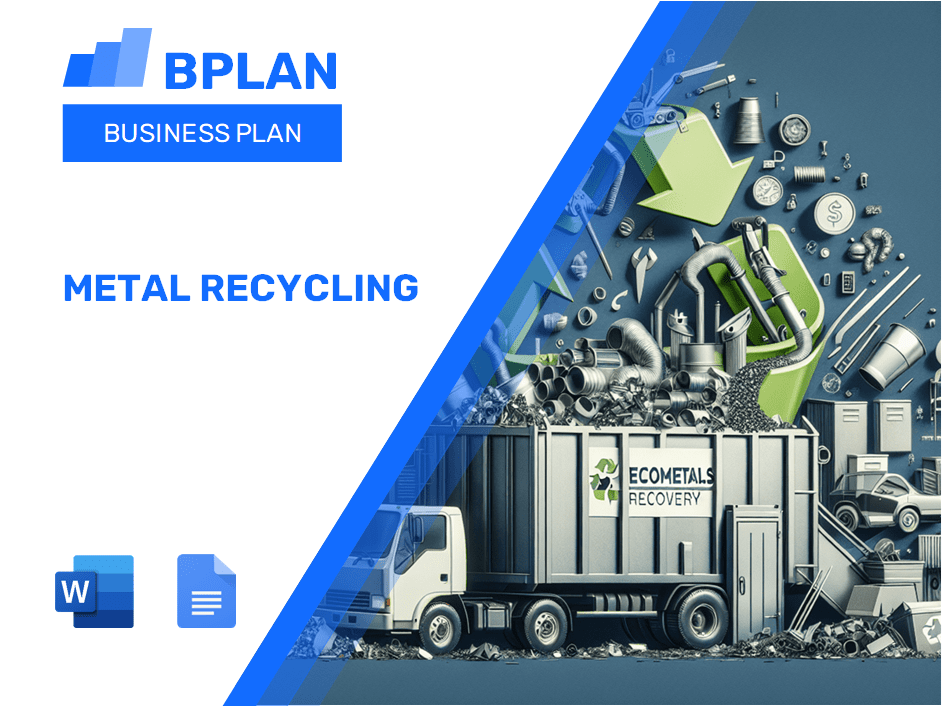 Metal Recycling Business Plan Template - Business Plans Shop