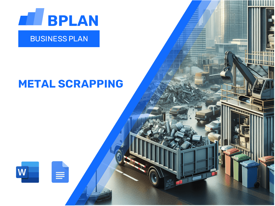 Metal Scrap Business Plan Template