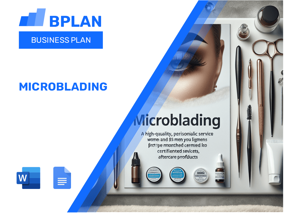 Microblading Business Plan Template