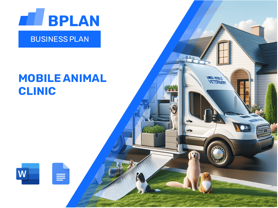 Mobile Animal Clinic Business Plan