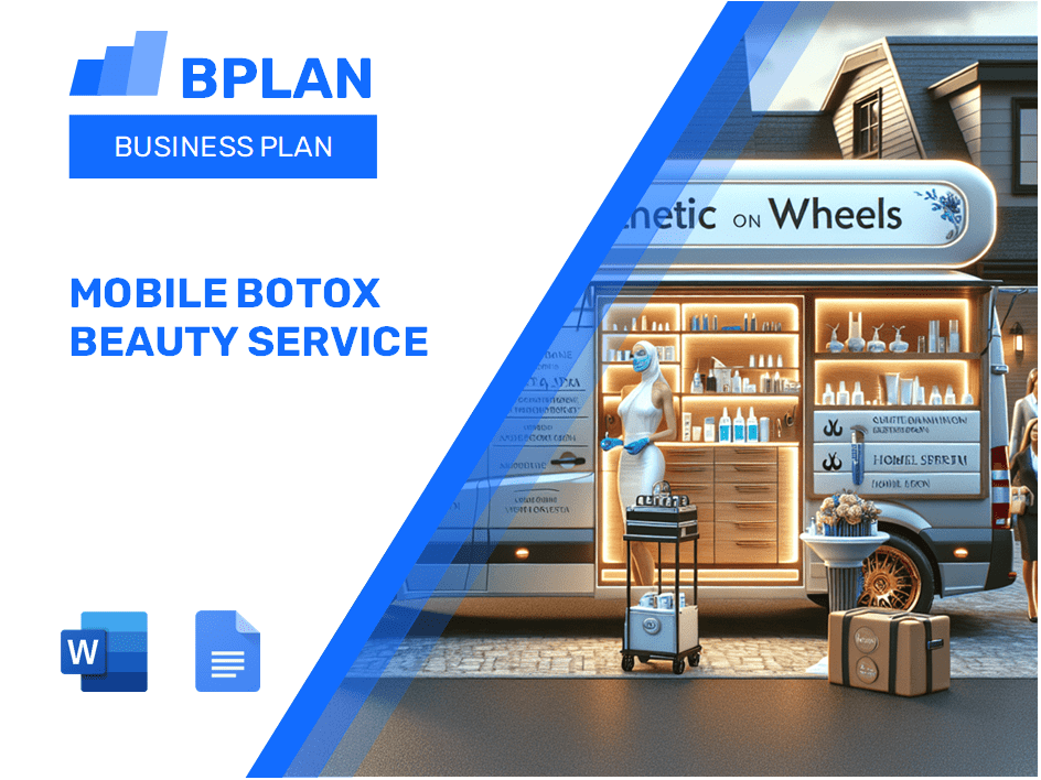 Mobile Botox Business Plan Template