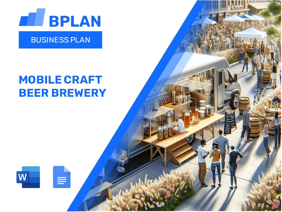Mobile Craft Beer Brewery Business Plan - BPlan AI