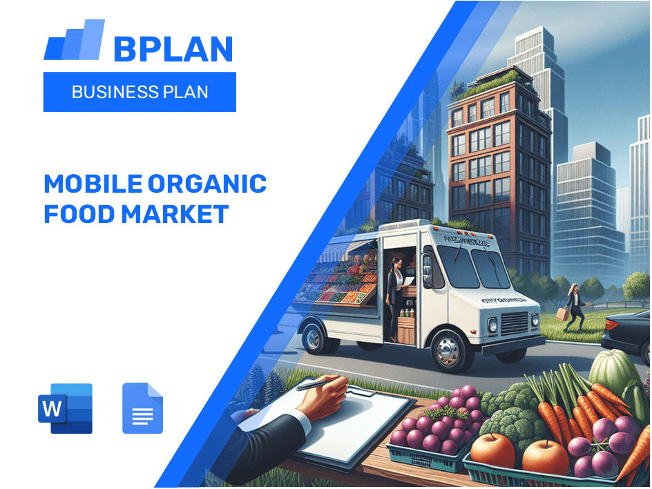 Mobile Organic Food Market Business Plan