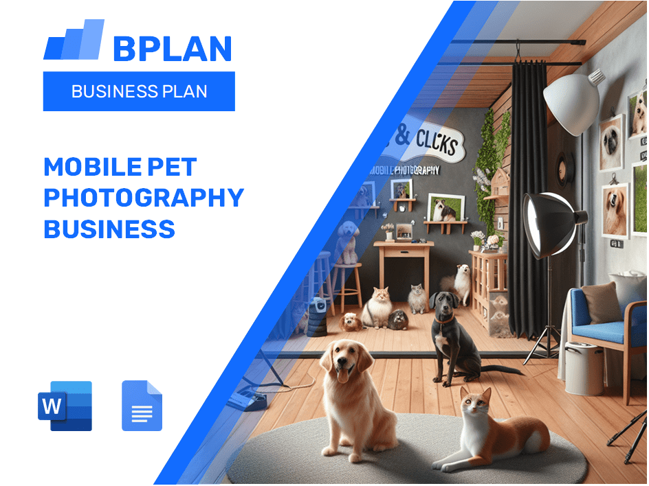 Mobile Pet Photography Business Plan - BPlan AI
