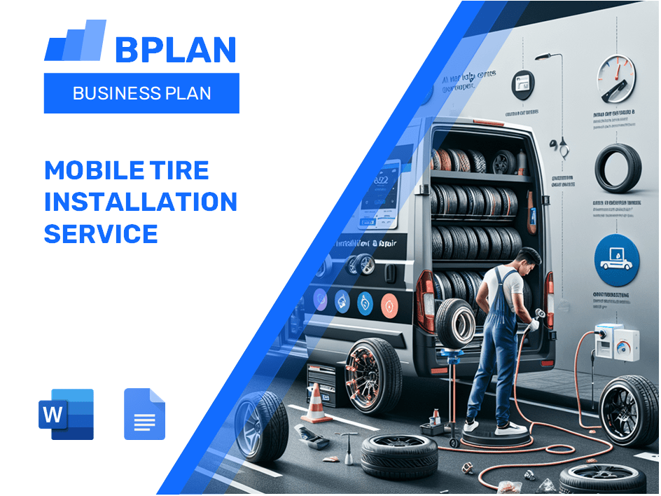 Mobile Tire Installation Business Plan - BPlan AI