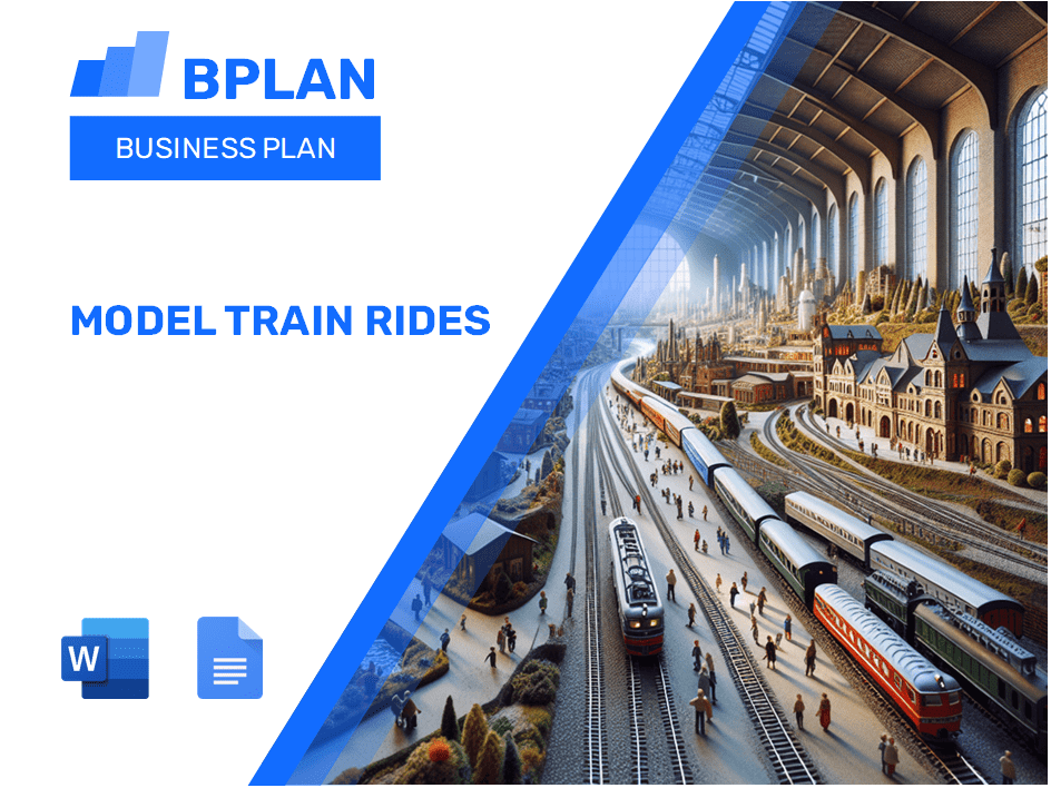 Model Train Rides Business Plan Template - BPlan AI