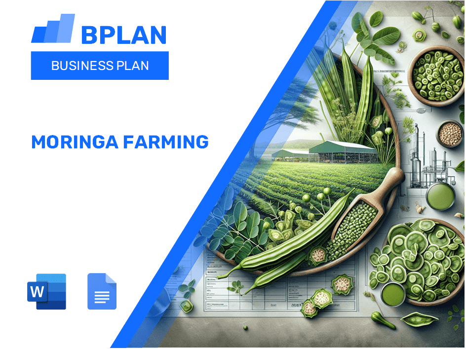 Moringa Farming Business Plan Template