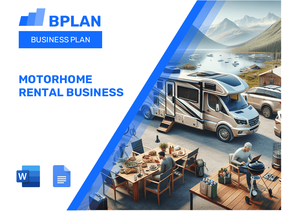 Motorhome Rental Business Plan Template