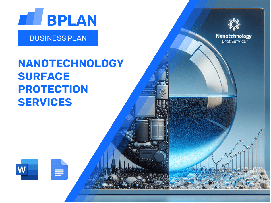 Business Plan for a Nanotechnology Surface Protection - BPlan AI