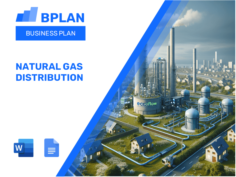 Natural Gas Distribution Business Plan Template