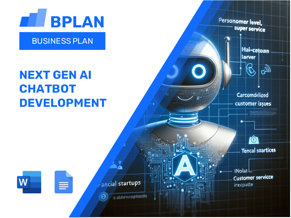 AI Chatbot Development Business Plan Template - BPlan AI