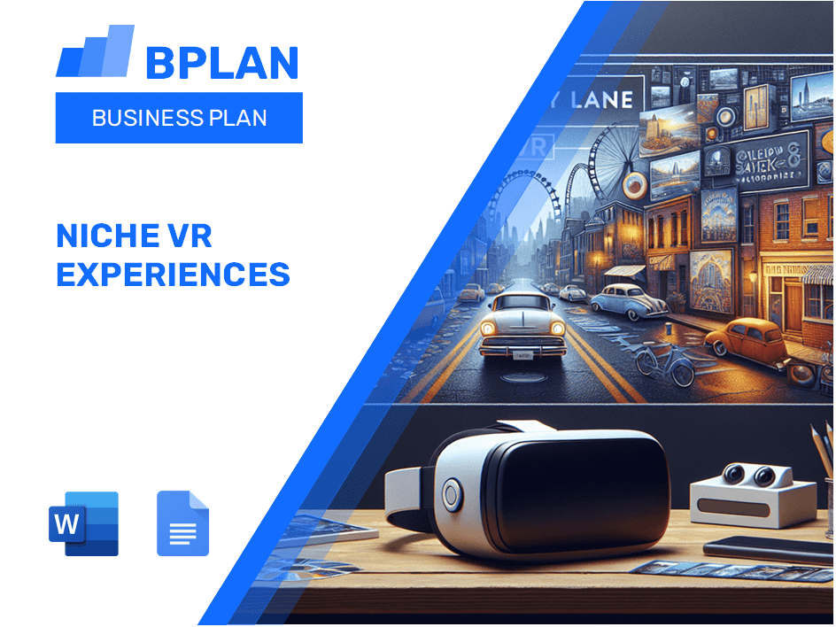 Niche VR Experiences Business Plan