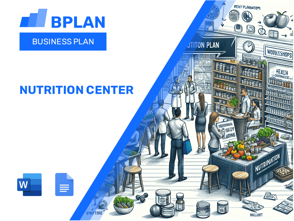 Nutrition Center Business Plan Template