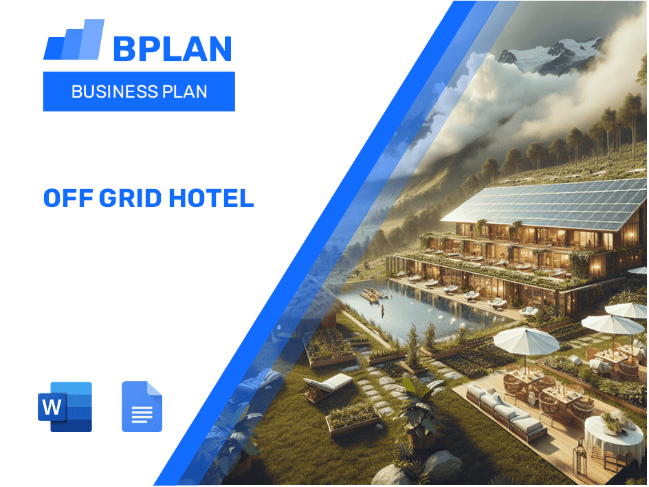 Off Grid Hotel Business Plan - BPlan AI