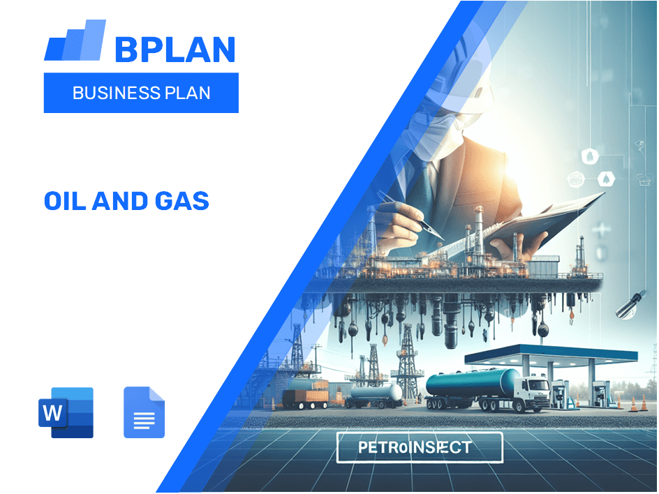 Oil and Gas Business Plan - BPlan AI