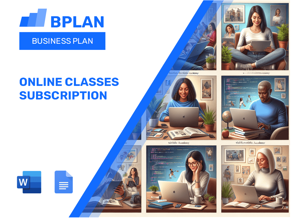 Online Course Business Plan Template [Updated 2024]