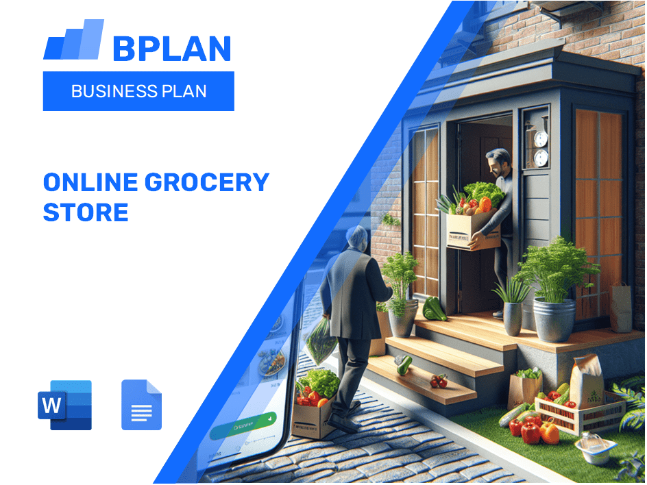 Online Grocery Store Business Plan - BPlan AI