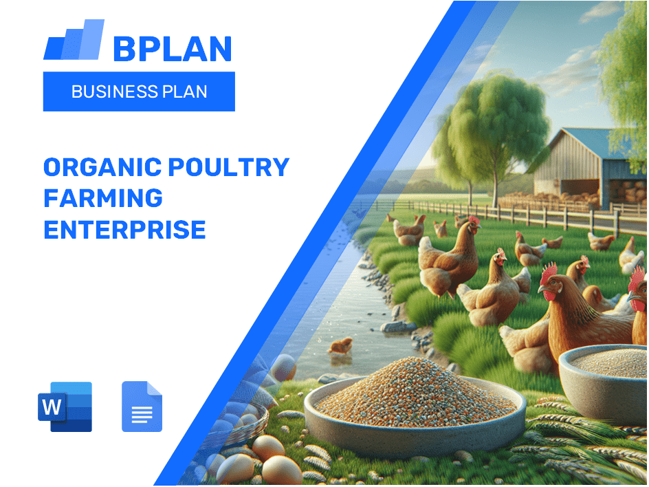 Organic Poultry Farming Business Plan Template