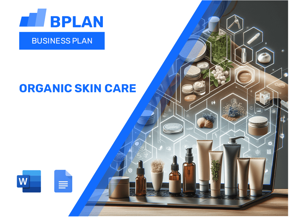 Organic Skin Care Business Plan Template