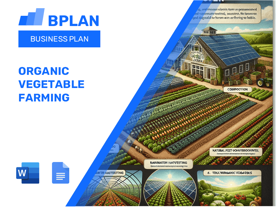 Organic Vegetable Farming Business Plan - Business Plans Shop