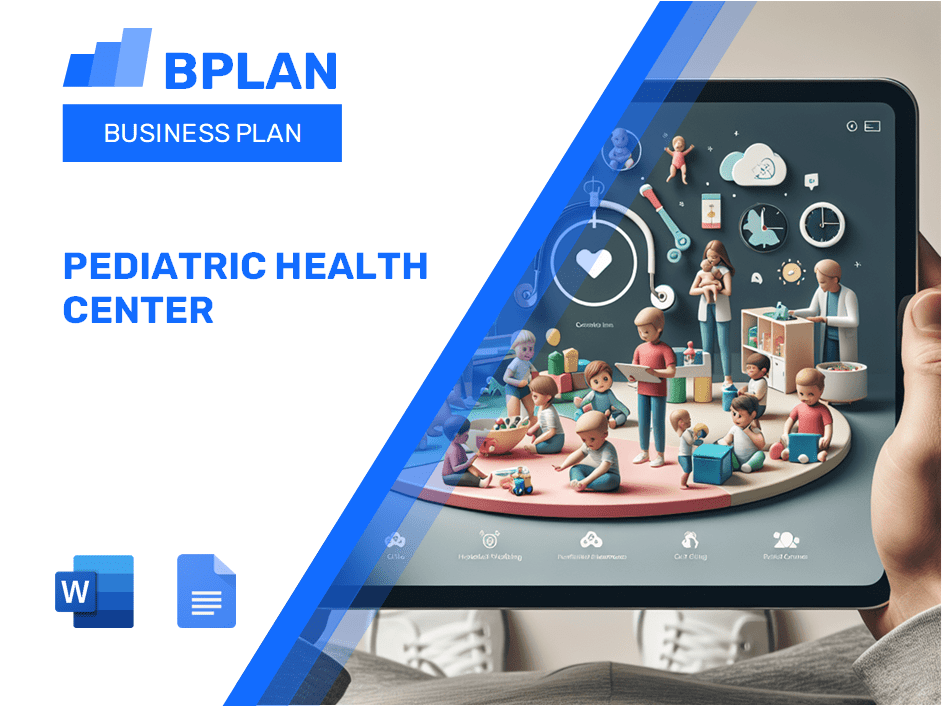 Pediatric Practice Business Plan Template