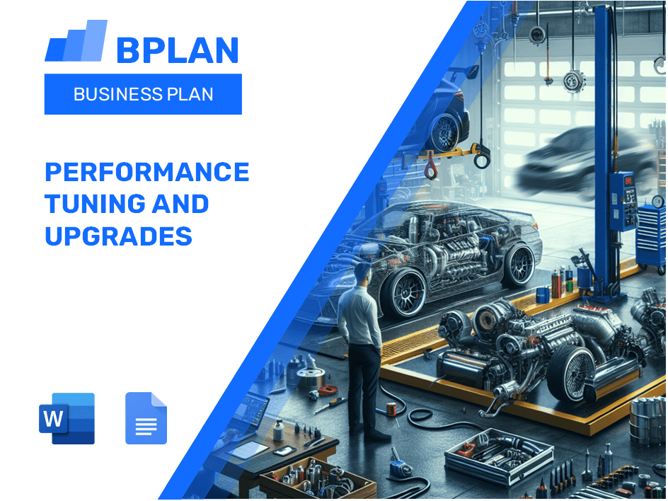 Performance Tuning Business Plan Template - BPlan AI