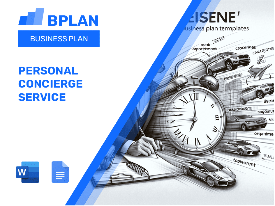 Personal Concierge Service Business Plan Template - BPlan AI