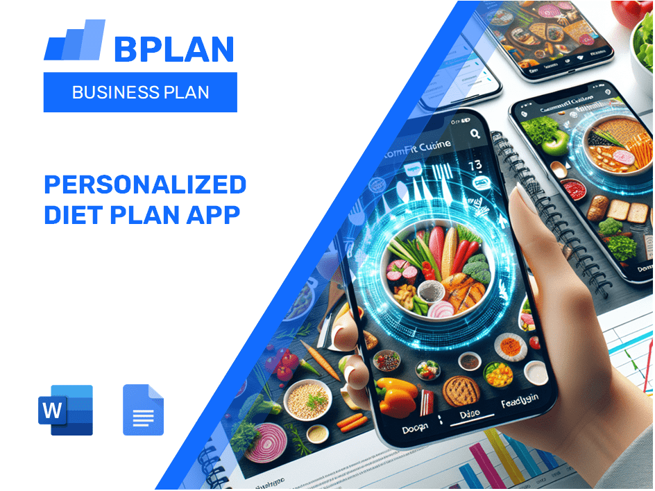 Personalized Diet Plan App Business Plan - BPlan AI
