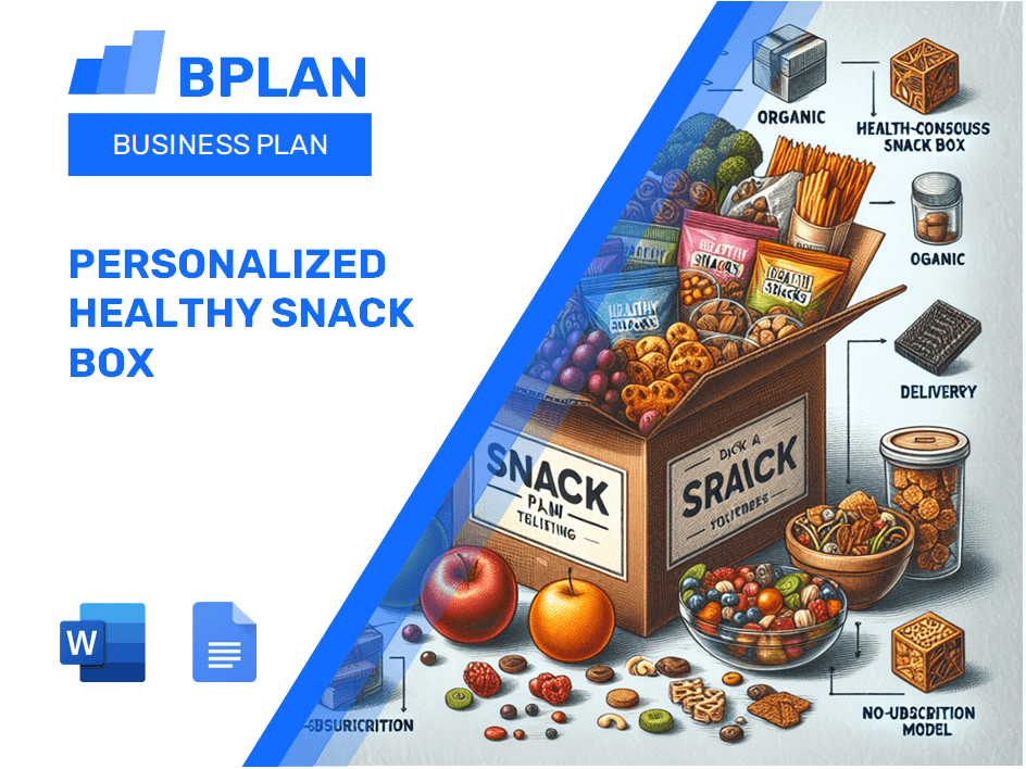 Healthy Snack Box Business Plan Template - BPlan AI