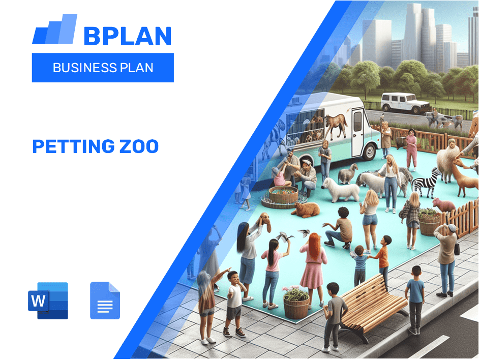 Petting Zoo Business Plan Template - BPlan AI