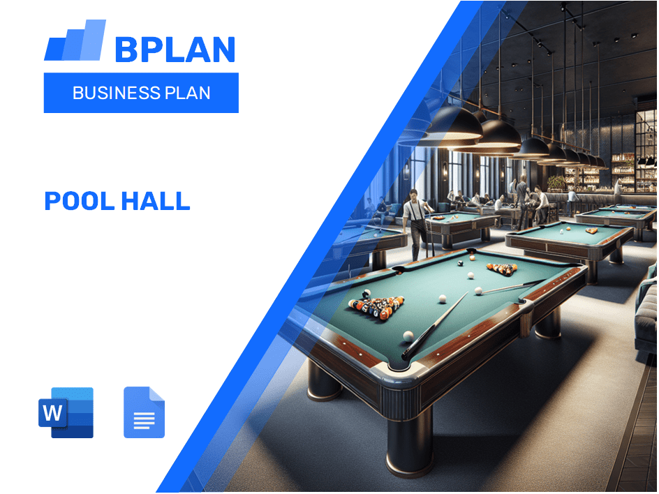 Pool Hall Business Plan Template