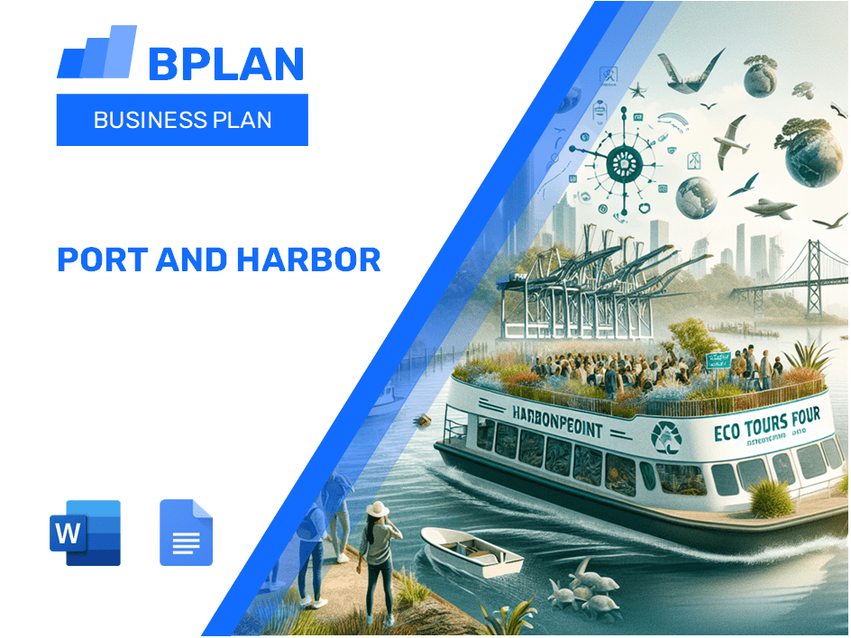 Port and Harbor Business Plan Template