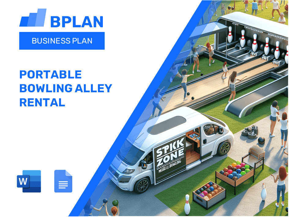 Portable Bowling Alley Business Plan Template - BPlan AI