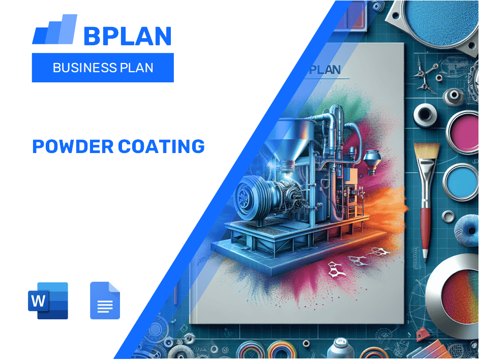 Powder Coating Business Plan Template - BPlan AI