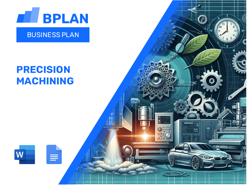 Precision Machining Business Plan Template - BPlan AI