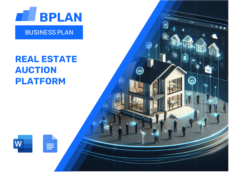 Real Estate Auction Platform Business Plan - BPlan AI