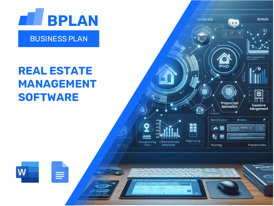 Real Estate Management Software Business Plan - BPlan AI
