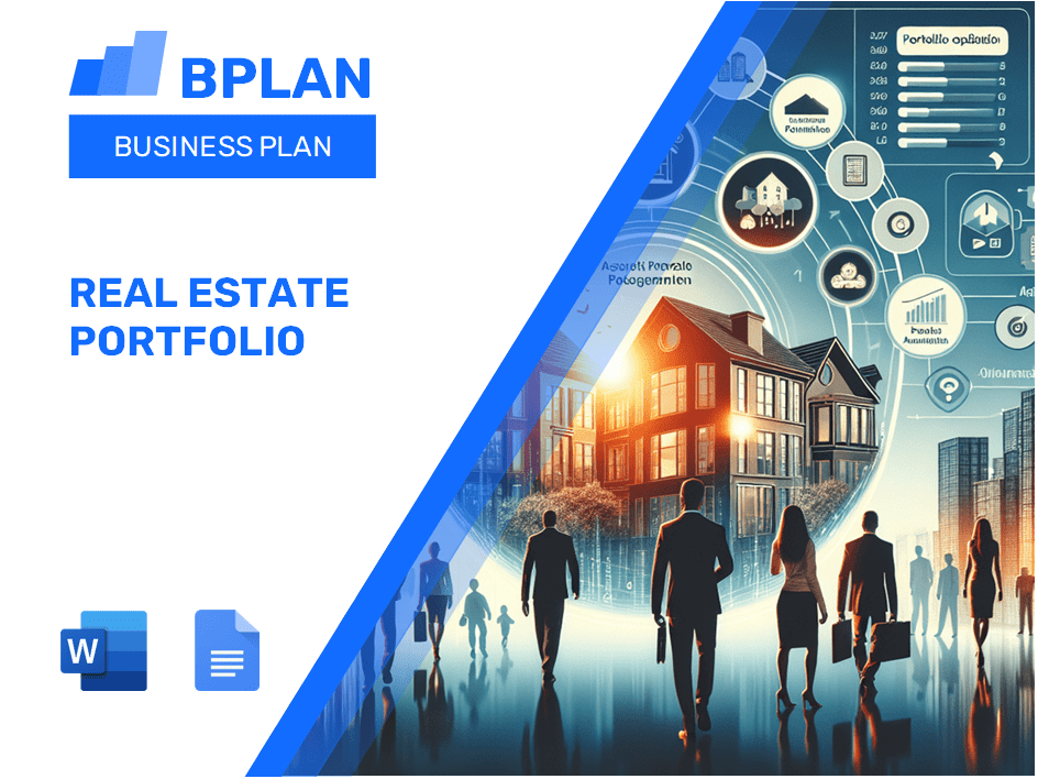 Real Estate Investment Portfolio Business Plan Template