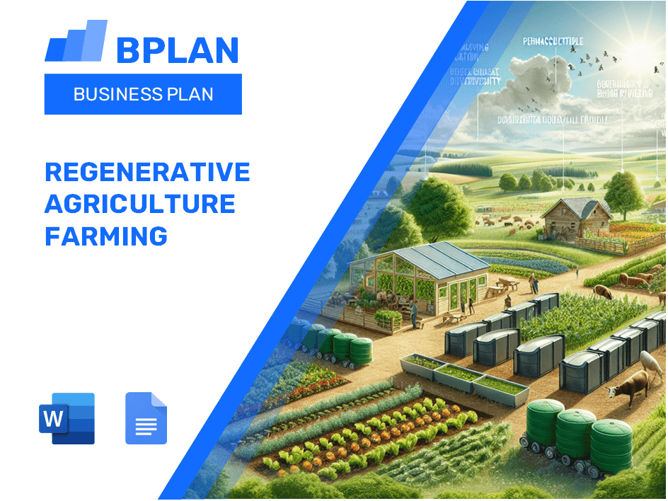 Regenerative Agriculture Business Plan Template