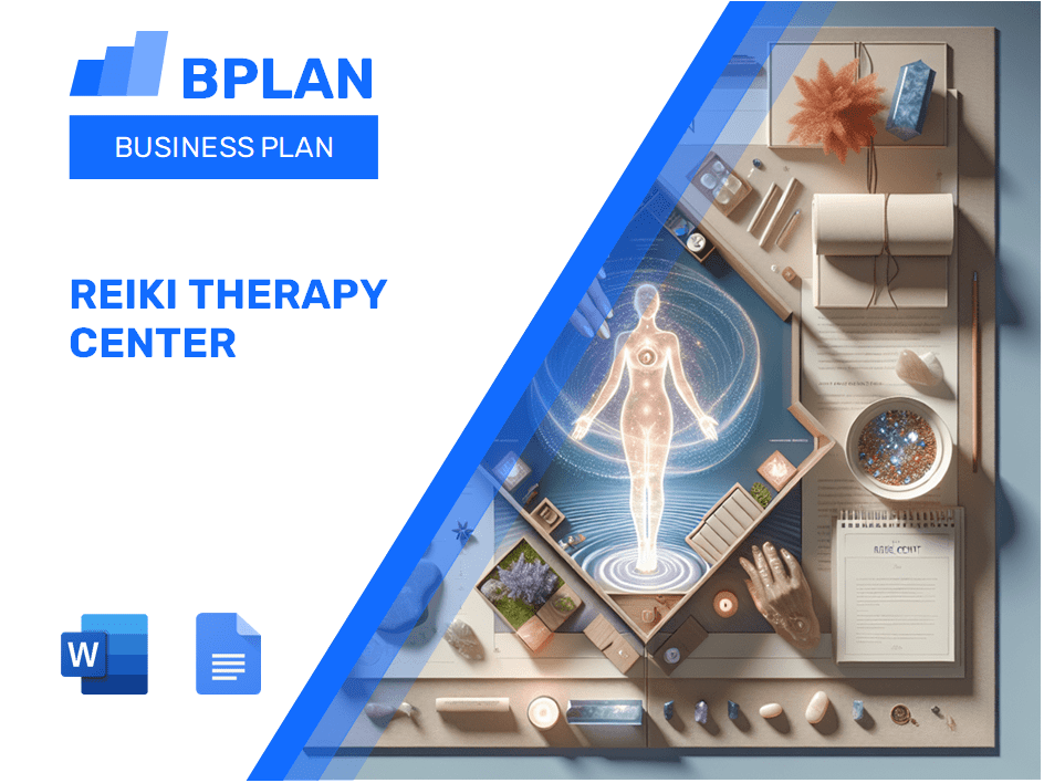 Reiki Therapy Center Business Plan Template