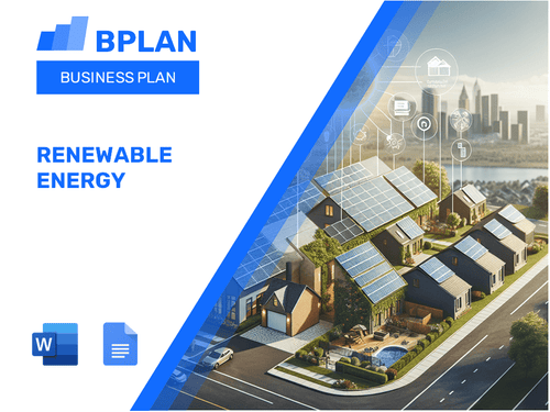 Renewable Energy Business Plan Template