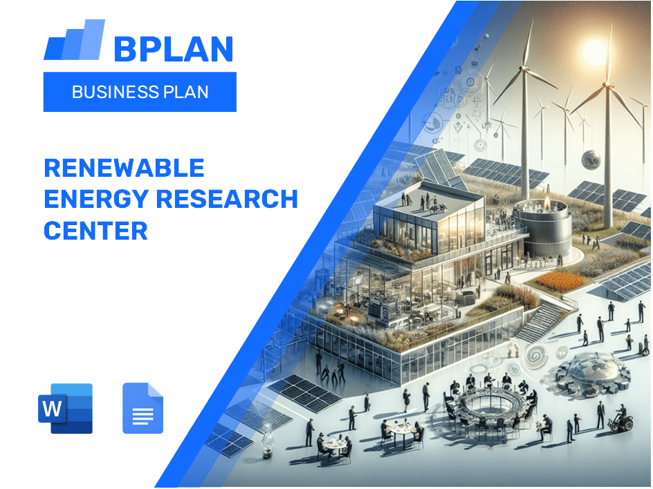 Renewable Energy Research Center Business Plan - BPlan AI