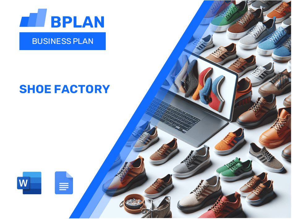 Shoe Factory Business Plan Template