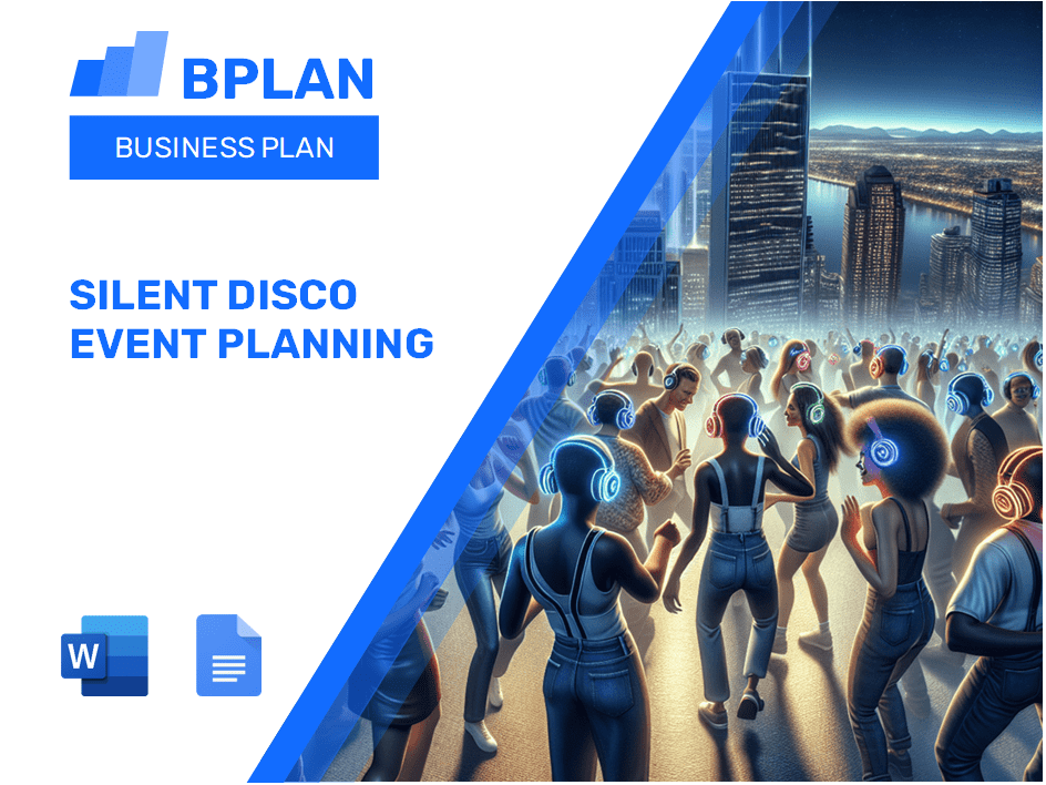 Silent Disco Event Business Plan Template