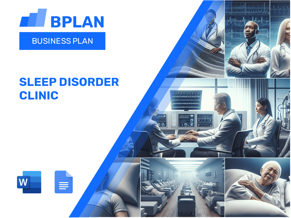 Sleep Disorder Clinic Business Plan Template - BPlan AI