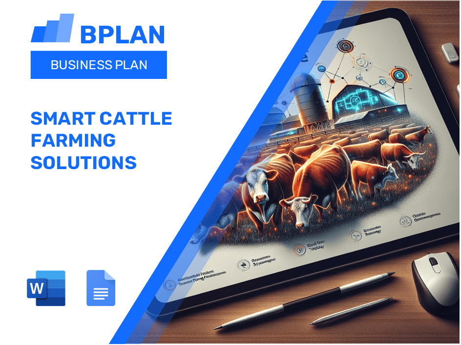 Smart Cattle Farming Business Plan Template
