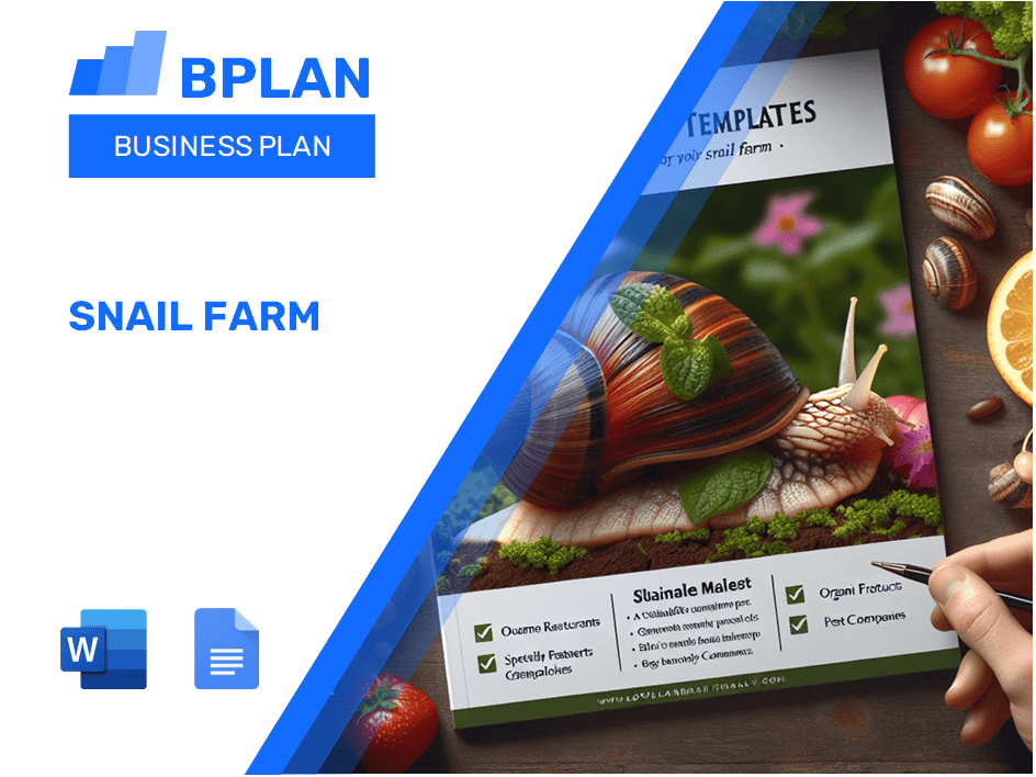 Snail Farming Business Plan Template