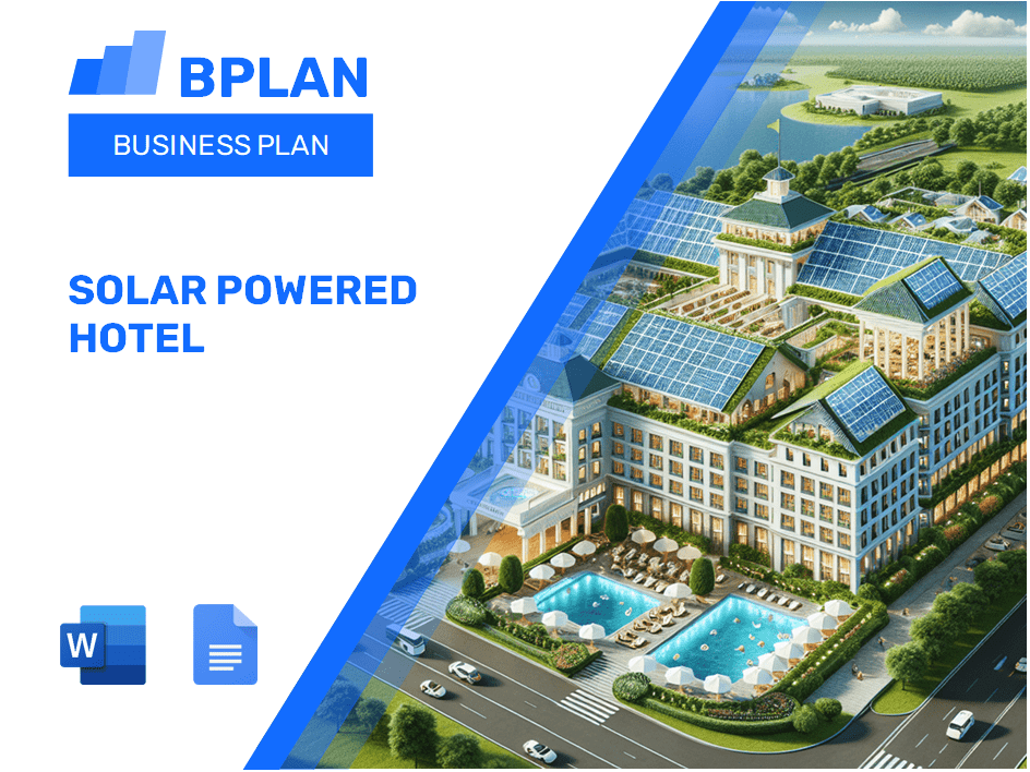 Solar Powered Hotel Business Plan - BPlan AI