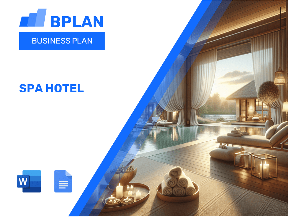 Spa Hotel Business Plan Template for 2024 - BPlan AI