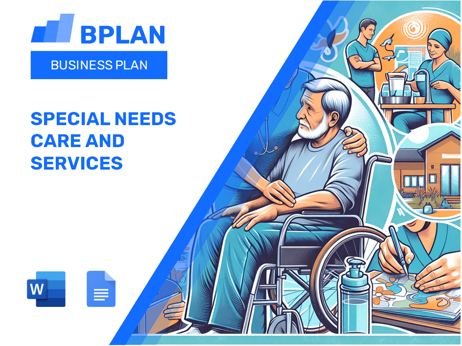 Special Needs Care Business Plan Template (2024)